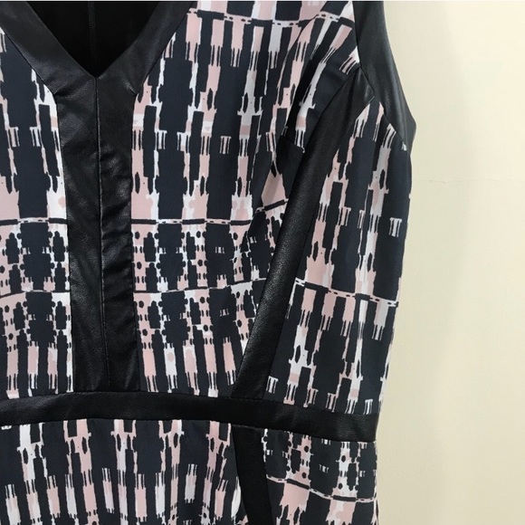 charlie jade | Dresses | Charlie Jade Patterned Faux Leather Dress ...